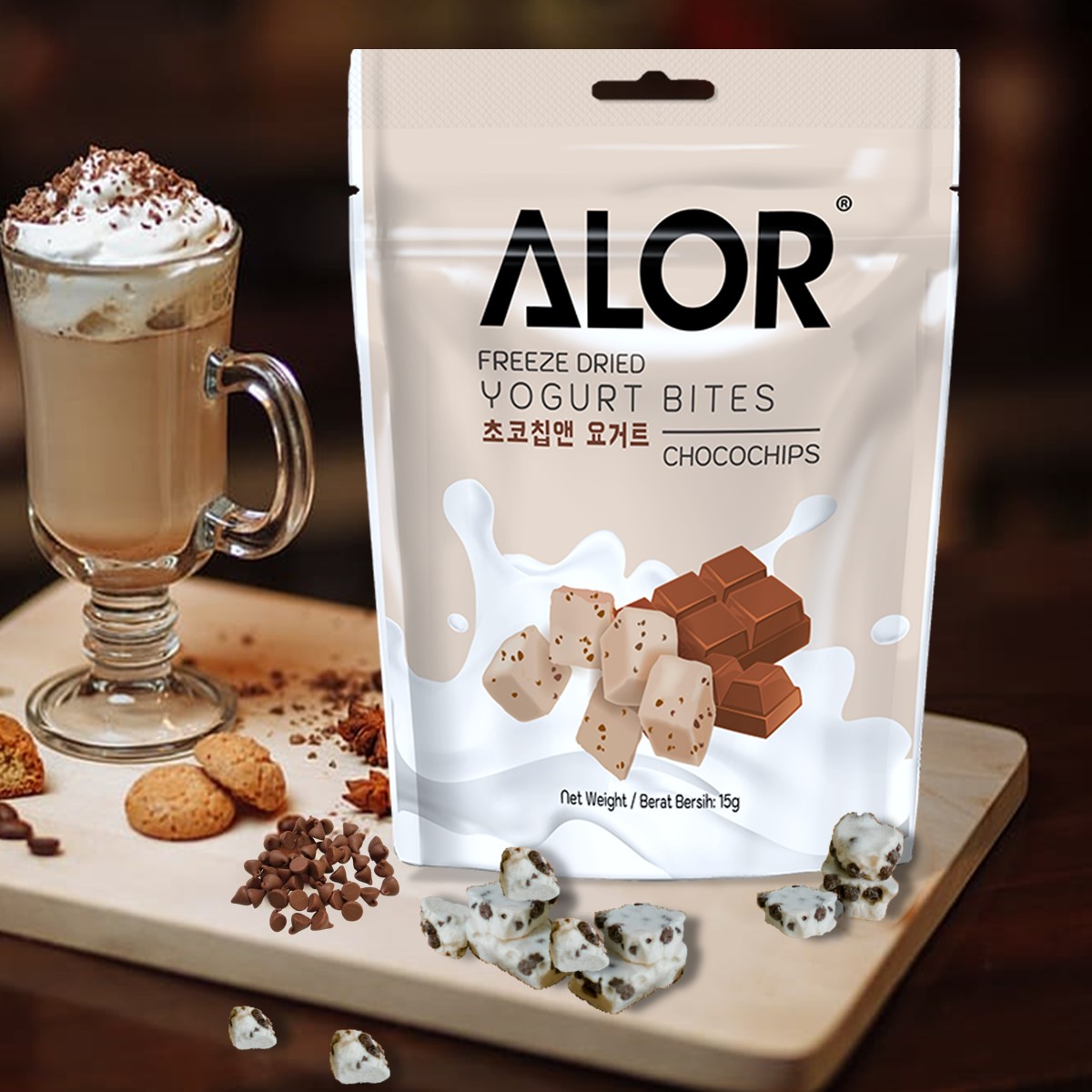 ALOR Freeze Dried Yogurt Bites 15g - Delight in Every Bite! Available ...